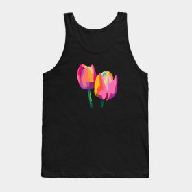Colorful Tulip Tank Top KM - Kendrablanca