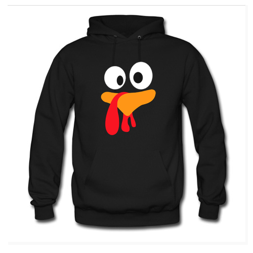Thanksgiving Gift For Women – Funny Turkey Face Lover Hoodie KM ...