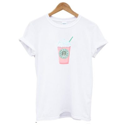 starbucks pink drink t-shirt KM - Kendrablanca