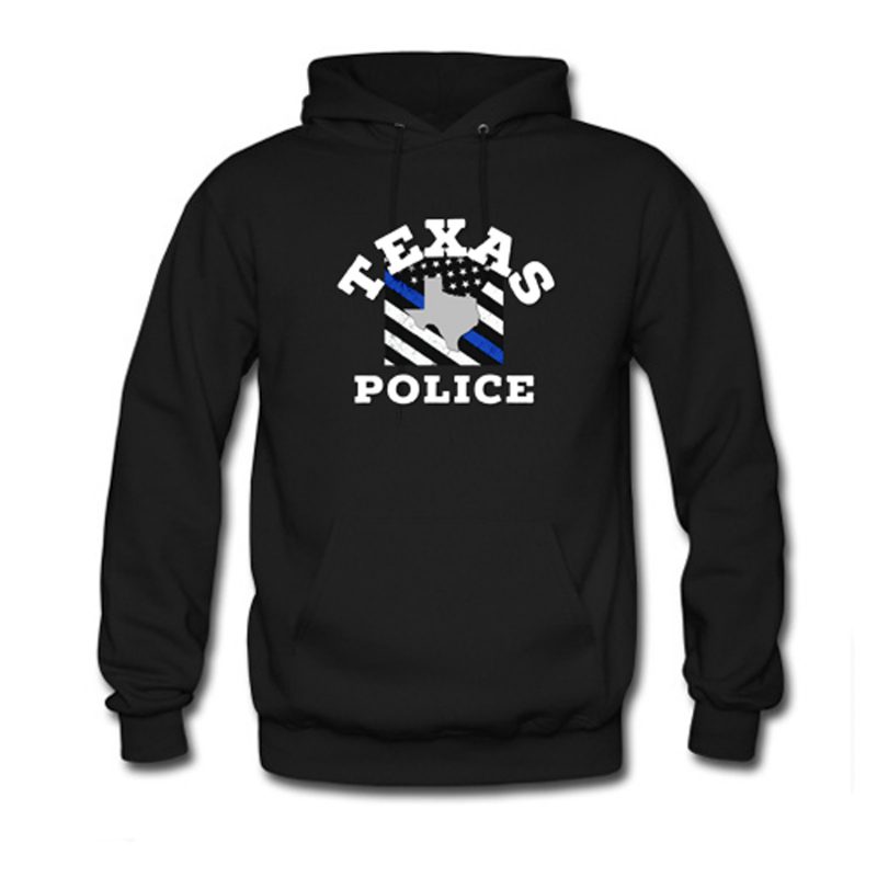 Texas police graphic design Hoodie KM - Kendrablanca