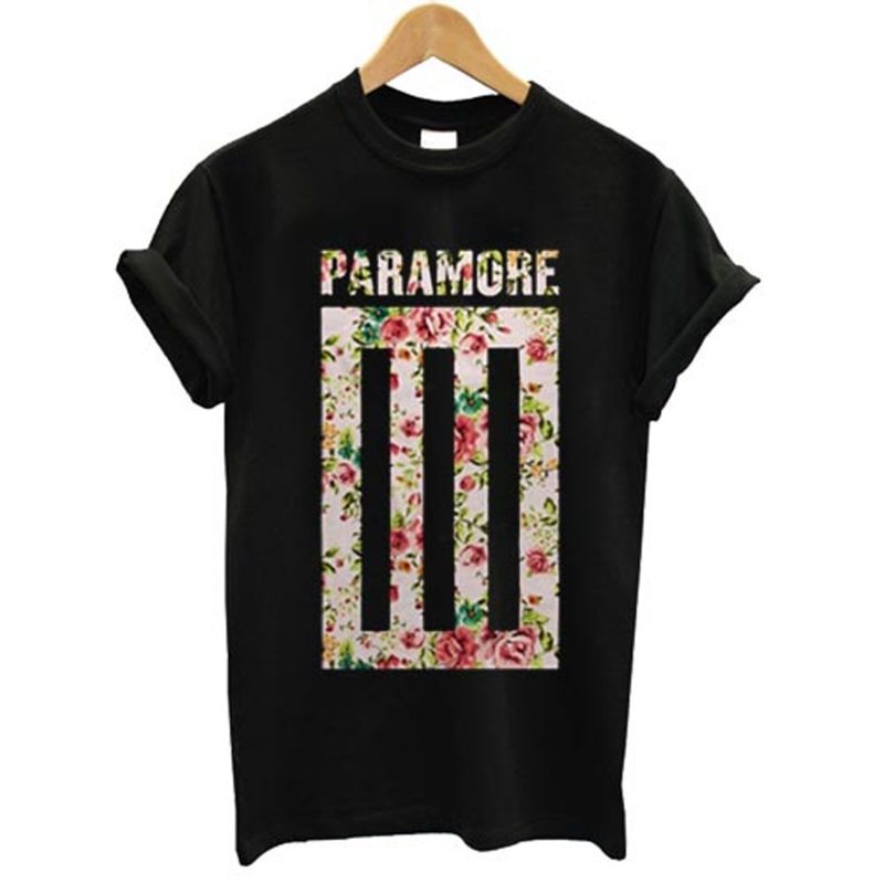 Paramore Three Bars Band T-Shirt KM