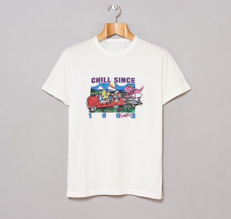 Chill Since 1993 T Shirt White KM - Kendrablanca