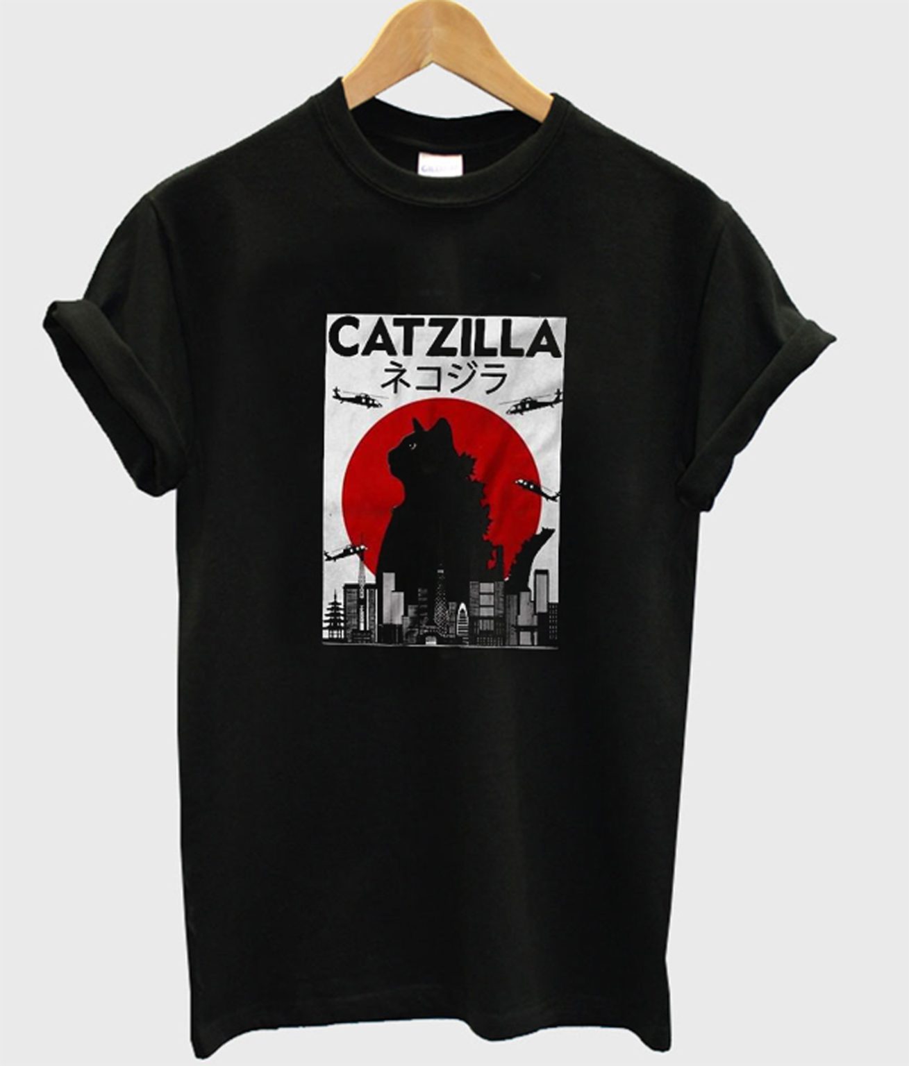 Catzilla T-Shirt KM - Kendrablanca