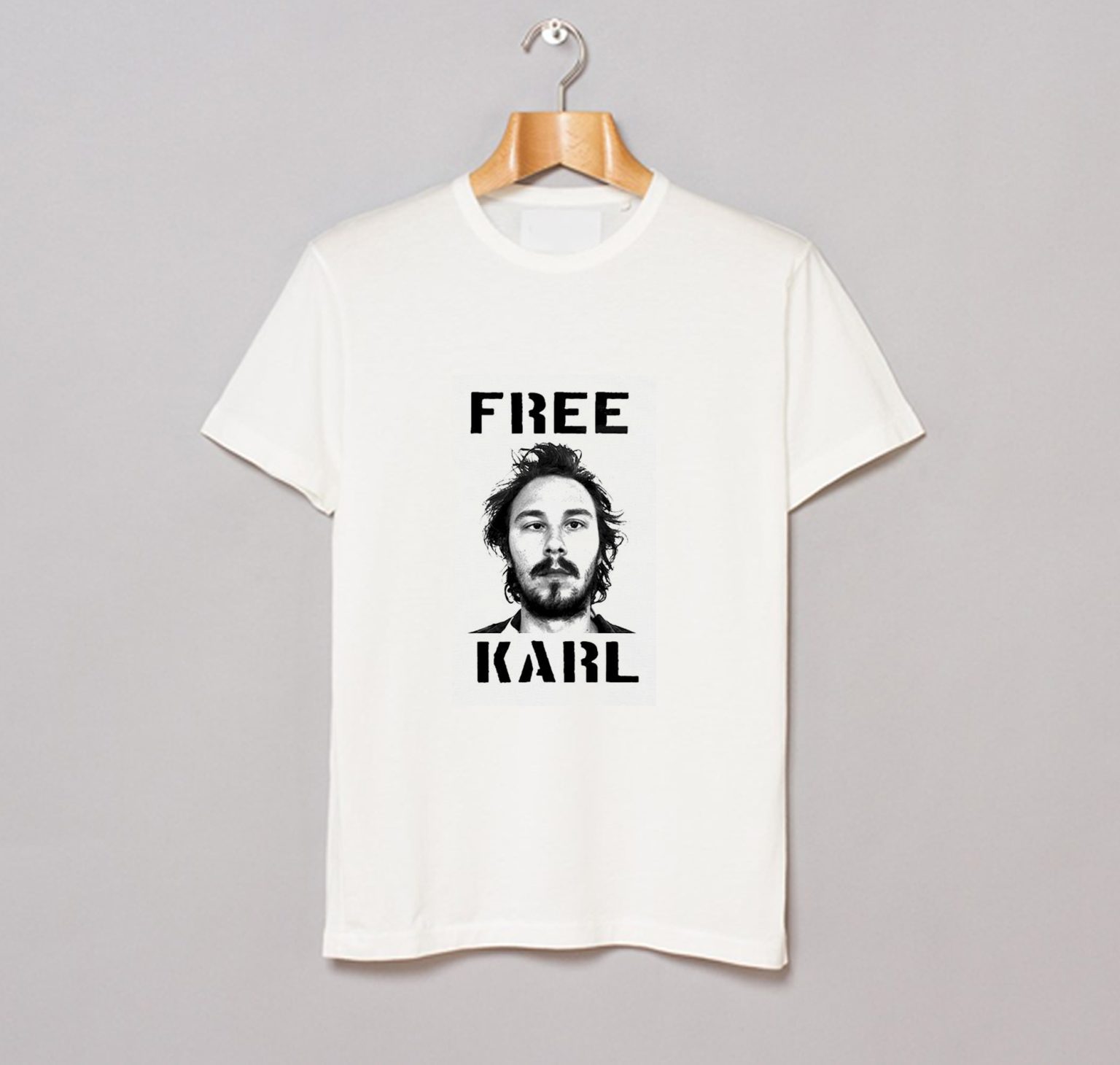 Free Karl Workaholics T-Shirt KM - Kendrablanca